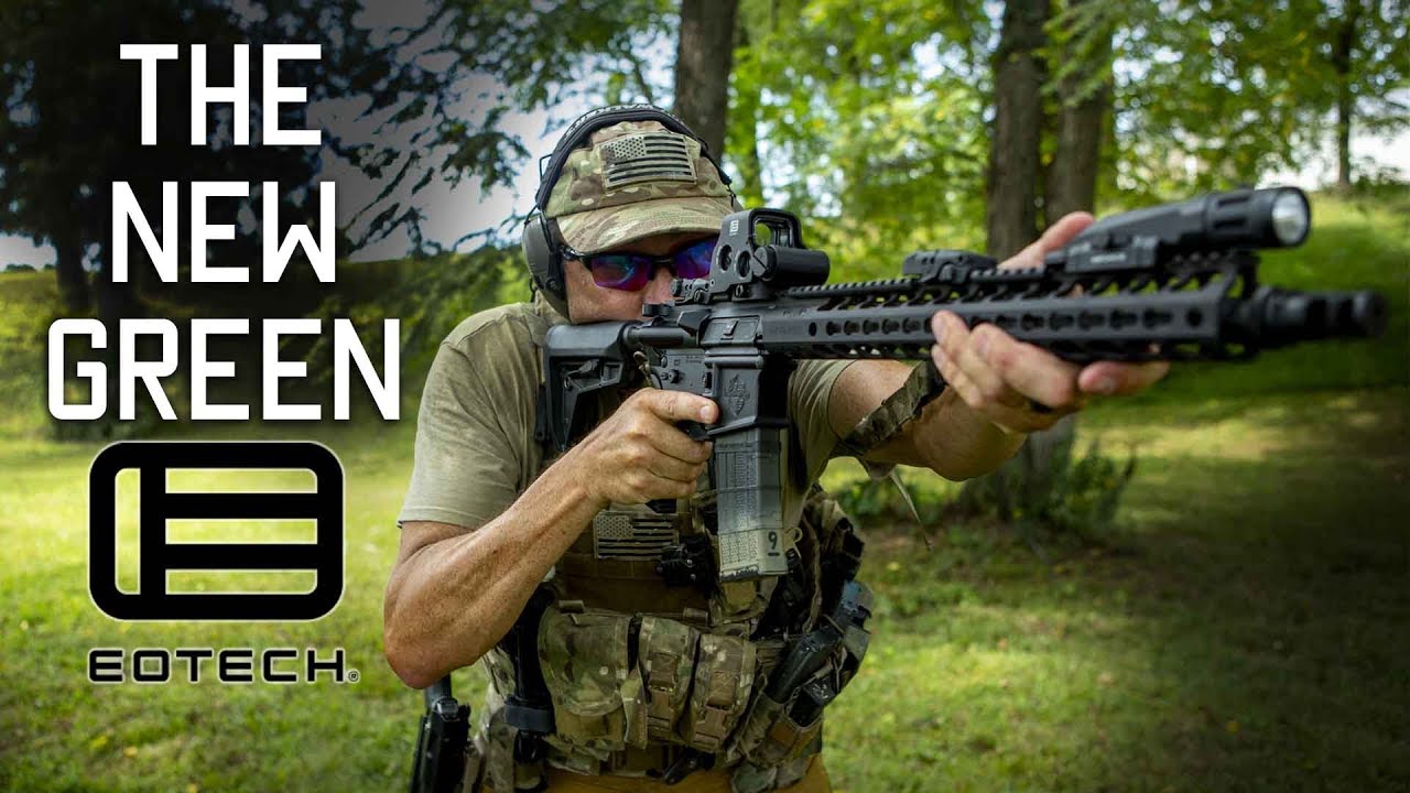 Best CQB Weapon Sight | EOTech Green Dot | Tactical Rifleman - YouTube