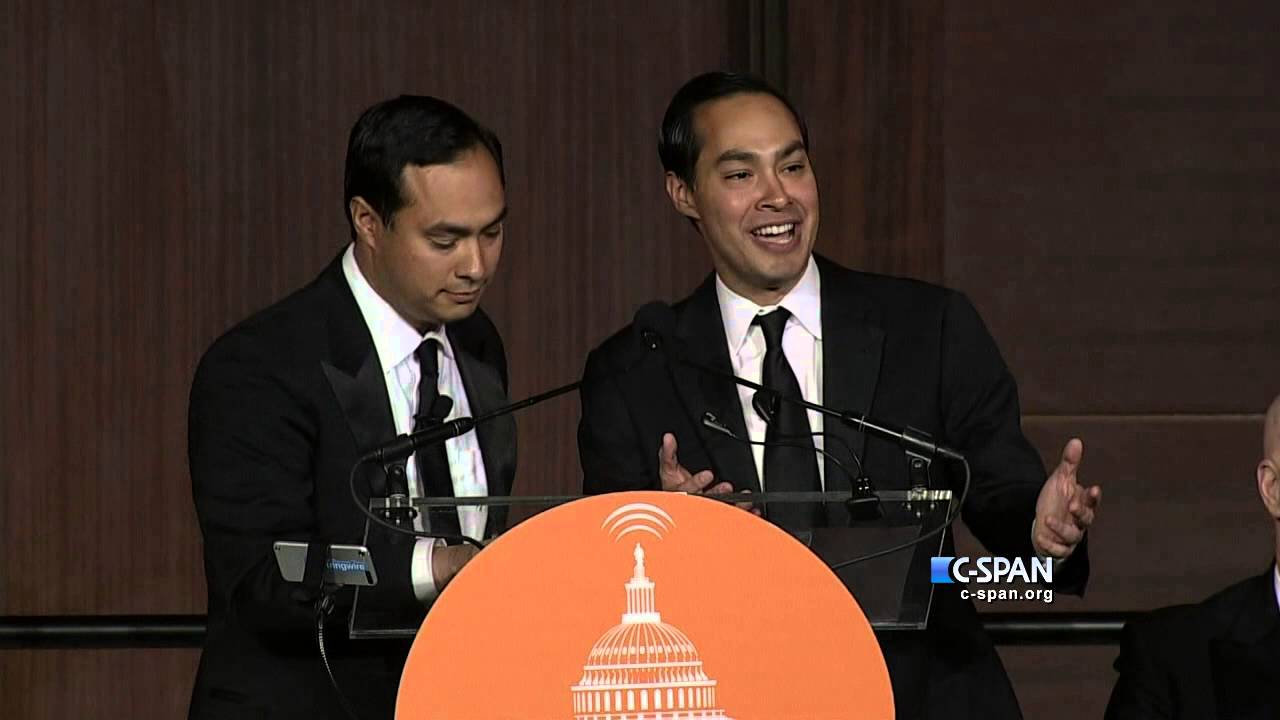 Secretary Castro and Representative Castro at 2015 RTCA Dinner (C-SPAN ...