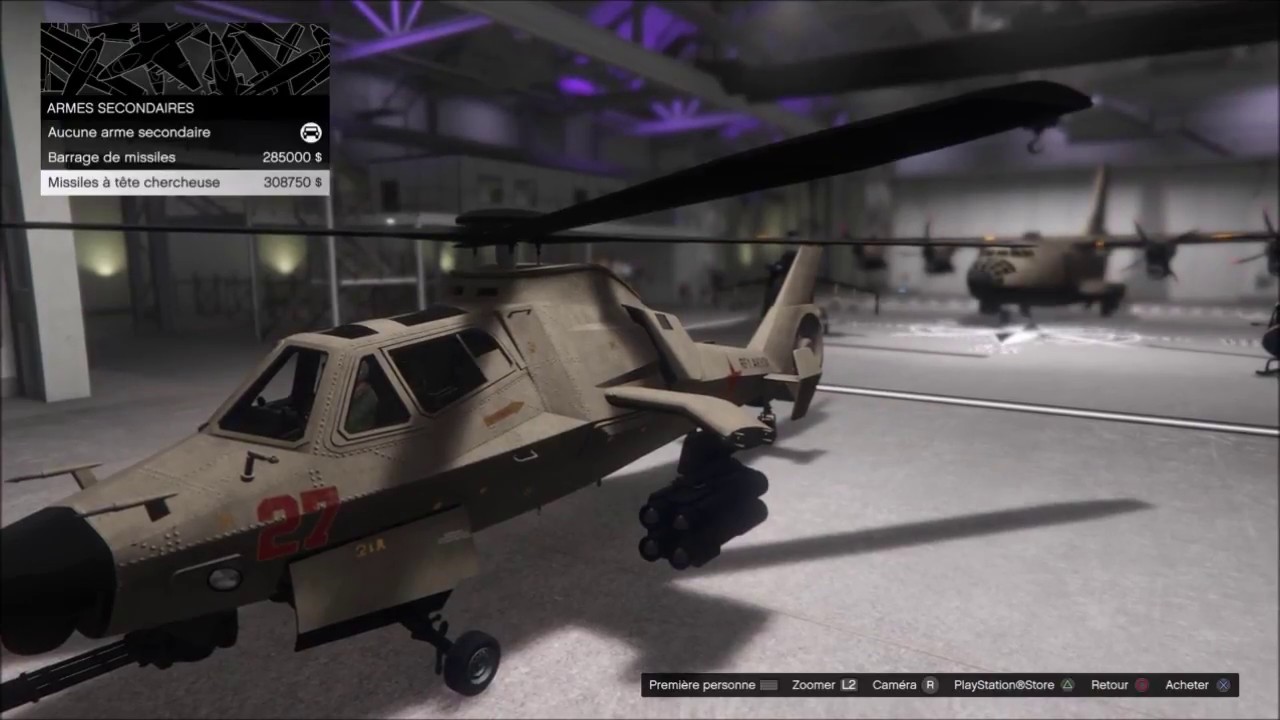 PRIX ET CUSTOMISATION DU AKULA GTA 5 ONLINE - YouTube