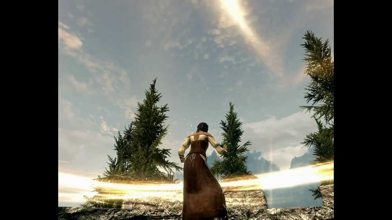 Skyrim: Camera, Guardian Circle, Invisibility, console commands - YouTube