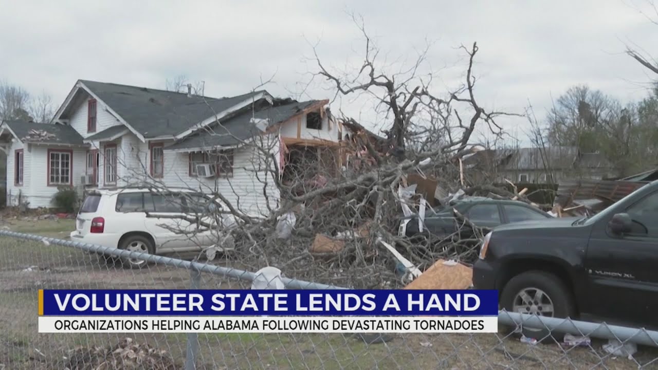 Tennessee disaster relief groups head to Alabama for tornado recovery ...