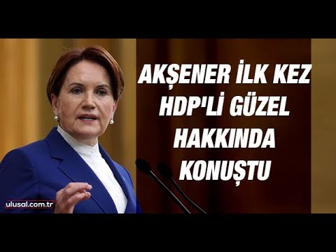 Meral Akşener teröristle fotoğrafı çıkan HDP'li vekil hakkında ilk kez konuştu
