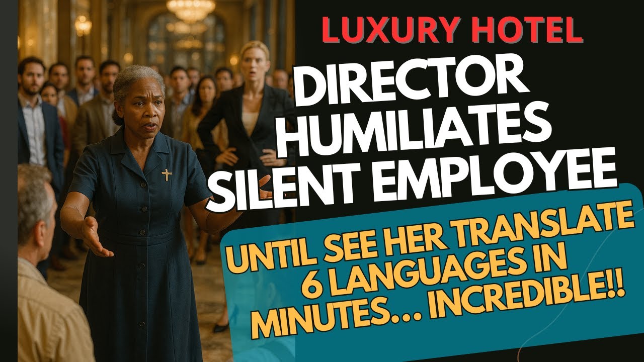 😮 DIRECTOR HUMILIATES SILENT EMPLOYEE — UNTIL SEE HER TRANSLATE 6 ...