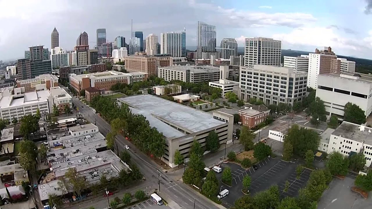 DJI Phantom - Atlanta - The Varsity & Piedmont Park - Aerial Views ...