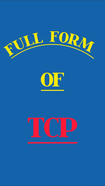 Full form of TCP #gk #shortvideo #quiz #computer #education #shortform #fullform - YouTube
