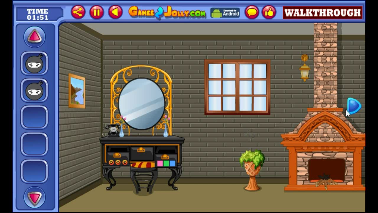 Escape From Brick House Walkthrough Games2Jolly - YouTube