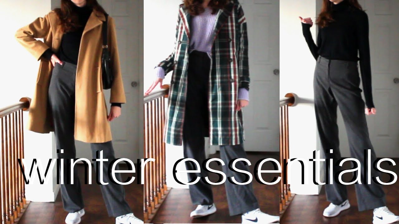WINTER WARDROBE ESSENTIALS (from a tall girl) - YouTube