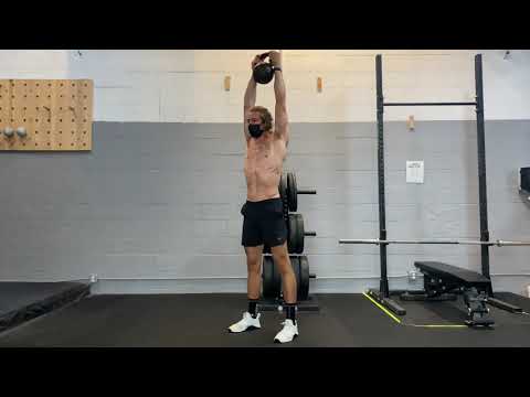 Kettlebell Pop Up / Squat / Lumberjack Press [DEMO - 4K] - YouTube