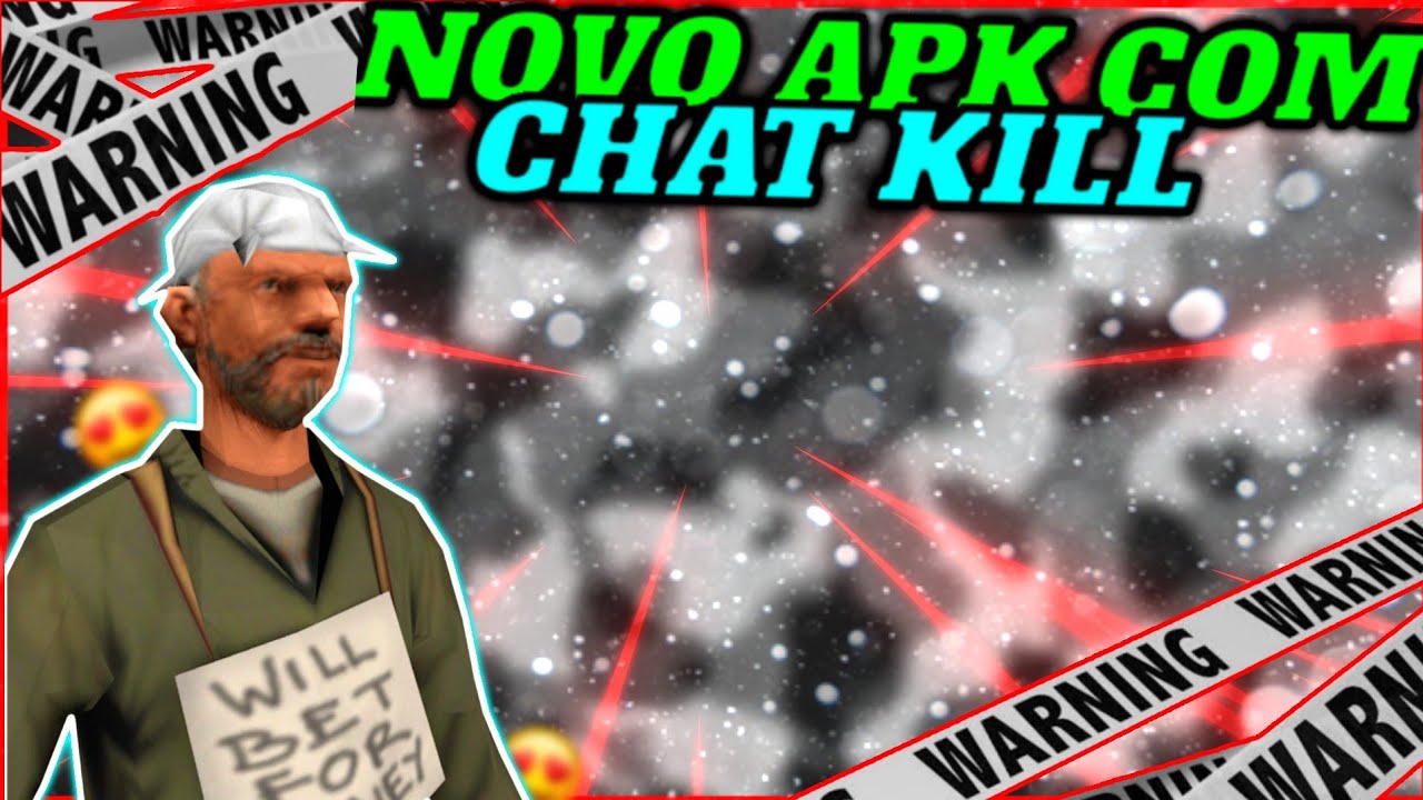 NOVO APK COM CHAT KILL E LOCK ON ANDROID 7 AO 11!!! - YouTube