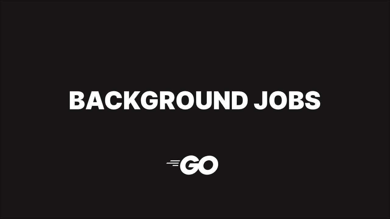 Go Background Jobs with River Queue - YouTube