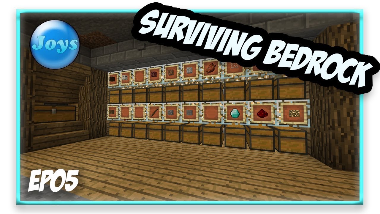 Auto Sorting Storage, Brand New Concept!!!! - Surviving Bedrock SMP ...