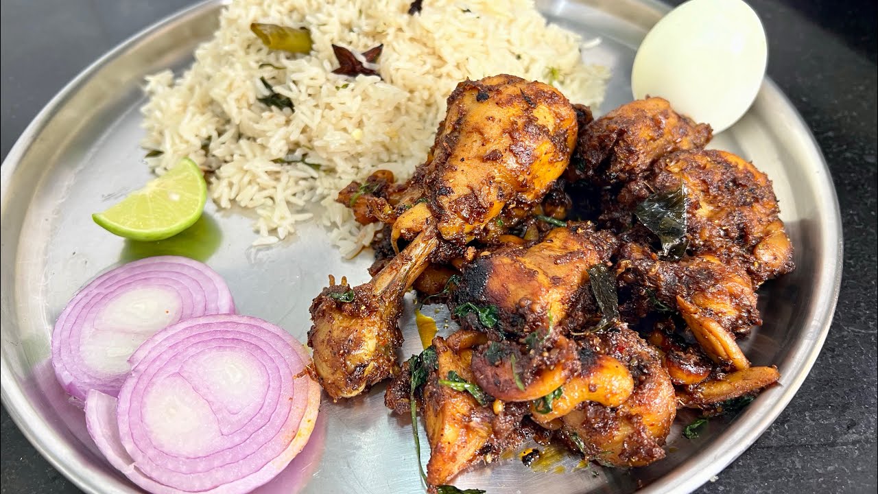 ఇలా 1 kg చికెన్ ఫ్రై బగార అన్నం చేసుకోండి టేస్ట్ అదిరిపోద్ది | Best ...