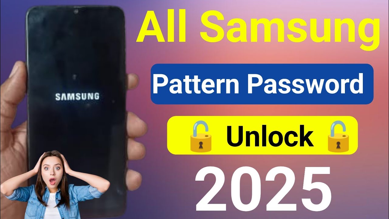 Samsung mobile ka password 🔑 lock kaise tode || How To Unlock 🔓 Samsung ...