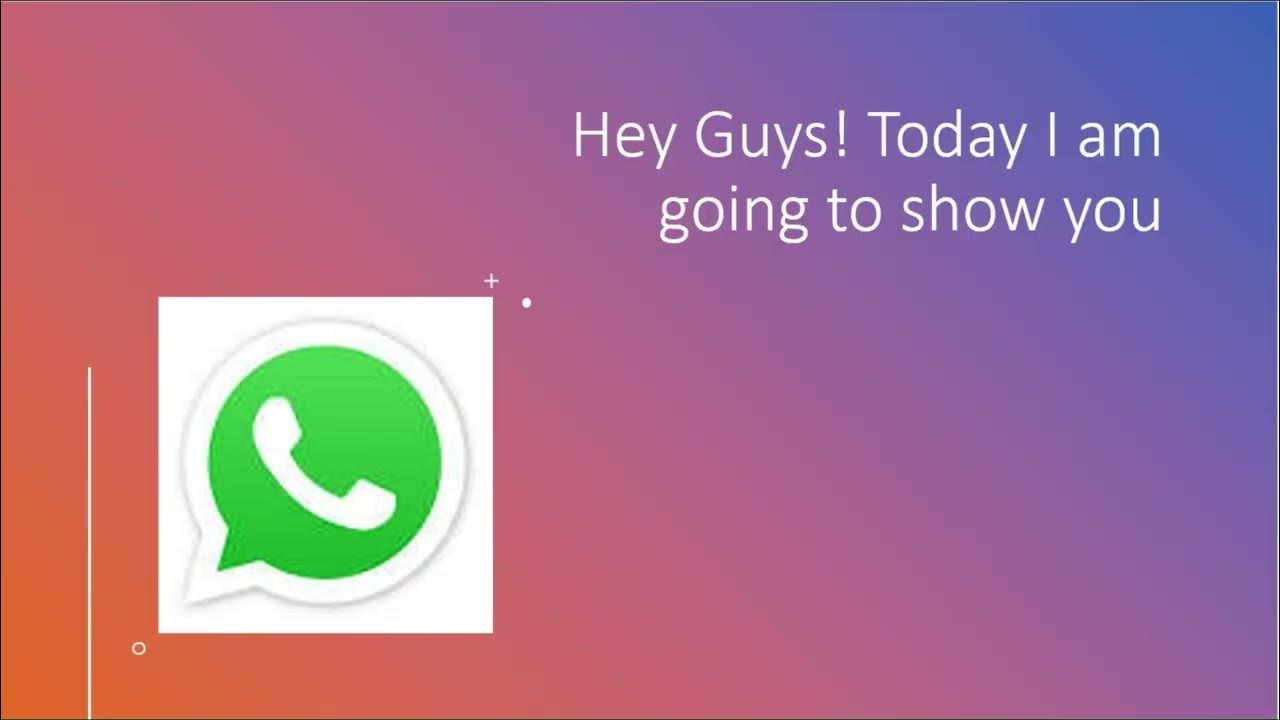 How to automate WhatsApp using Python # vip - YouTube
