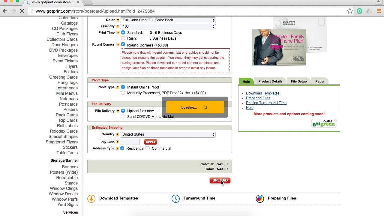 Manda Julaine Designs GotPrint.com Online Product Order Tutorial - YouTube