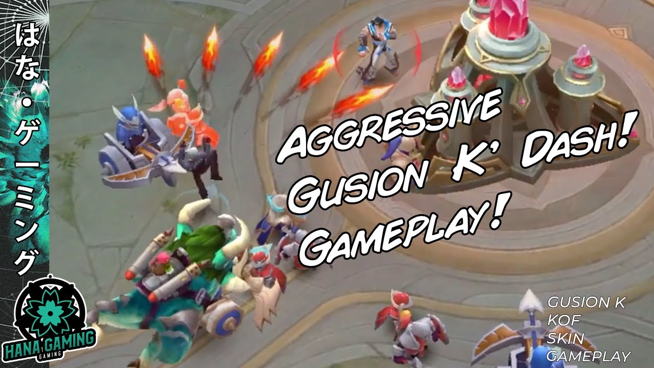 GUSION FAST HANDS KOF K' DASH GAMEPLAY Mobile Legends Bang Bang - YouTube