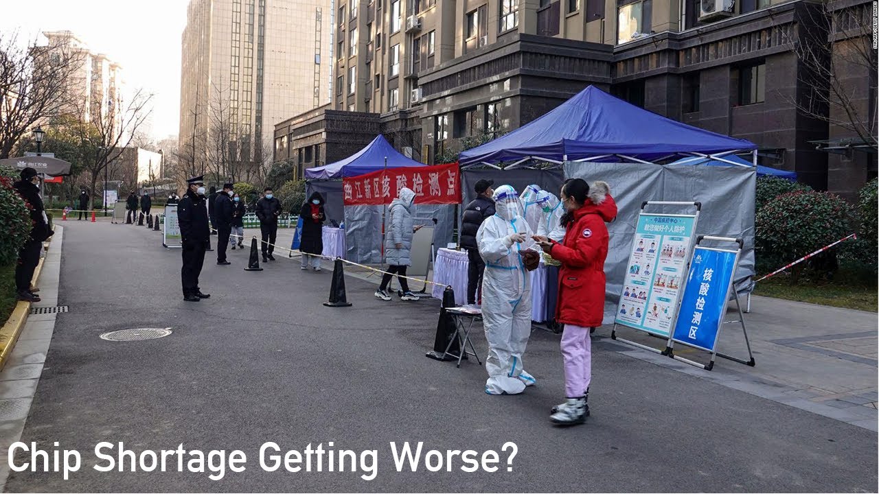 Is the lockdown in Xi'an making the chip shortage worse? - YouTube