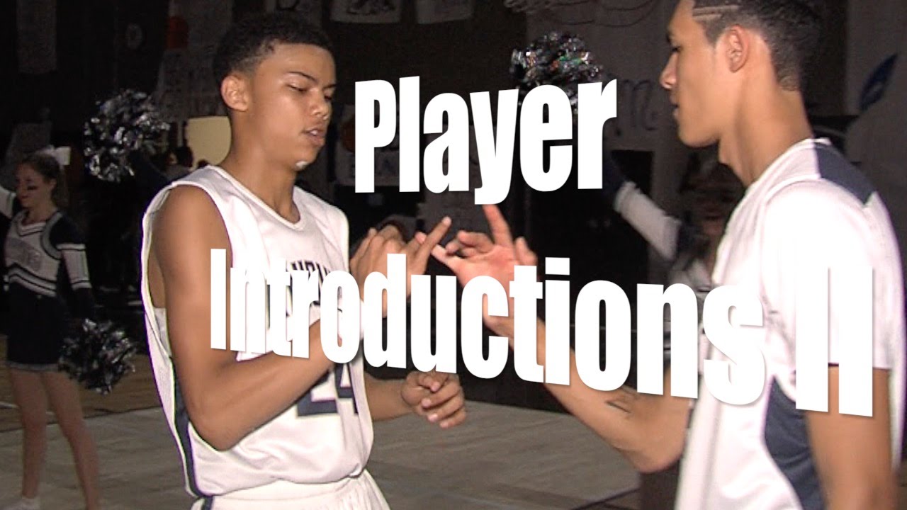 Player Introductions, 2014-15 Season, Part II - YouTube