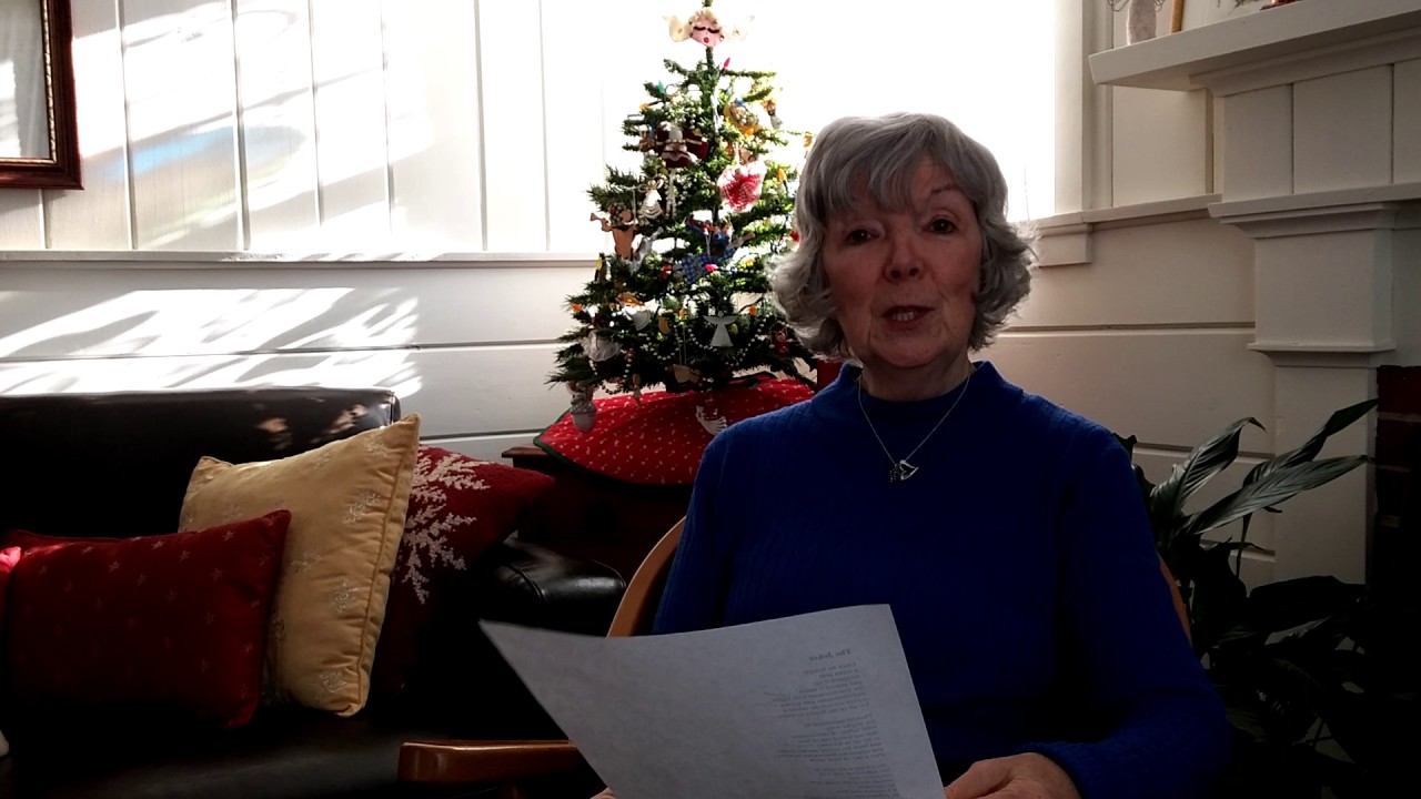 Christine Nolan reads her original poem "The Joker" - YouTube