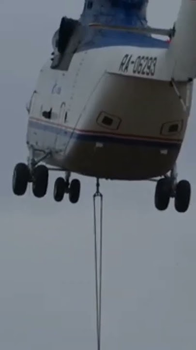 mh53 heavylifting helicopter lifting a heavy army truck - YouTube