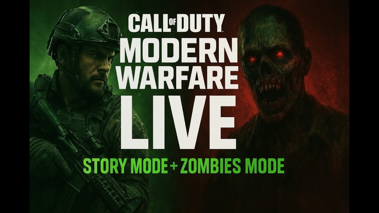 🔥 Call of Duty: Modern Warfare 3 Live | Story Mode + Zombies Mode ...