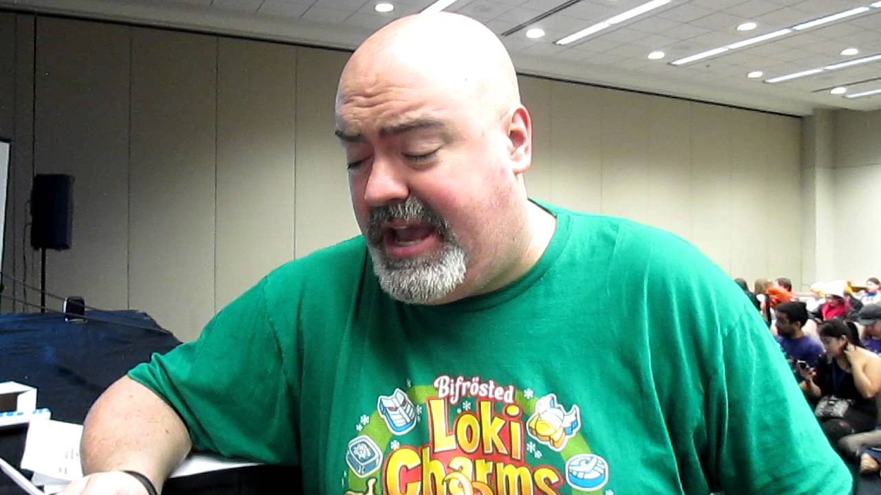 Kyle Hebert voice acting for my friend. - YouTube