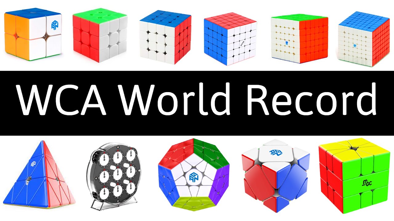 WCA Cube World Recorld | 큐브 세계신기록 모음 - YouTube