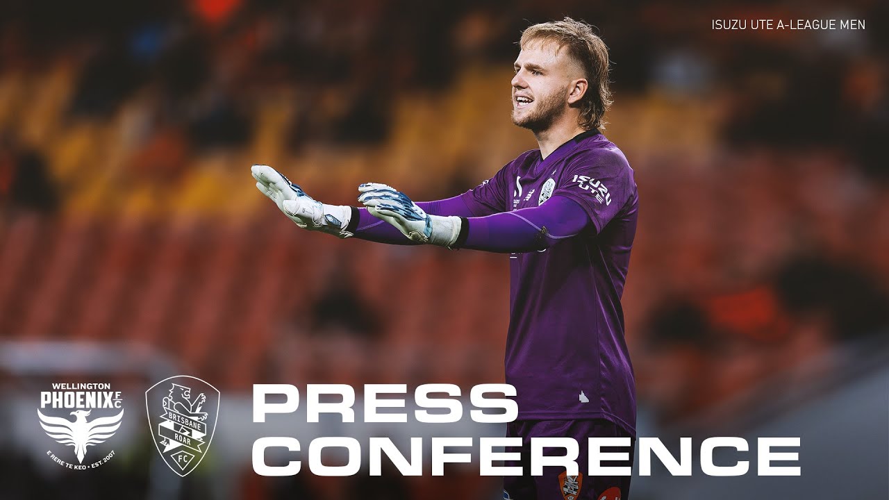 ALM R3 Press Conference: Macklin Freke | Wellington Phoenix v Brisbane ...