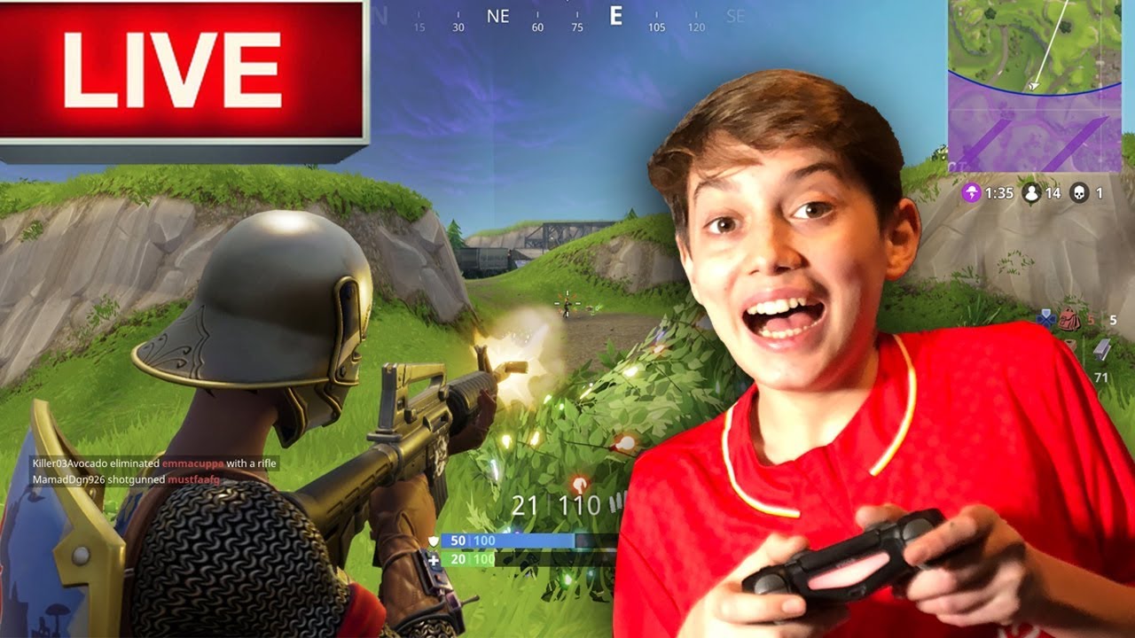 Fortnite LIVE Battle Royale - Awesome Kids Livestream! - YouTube