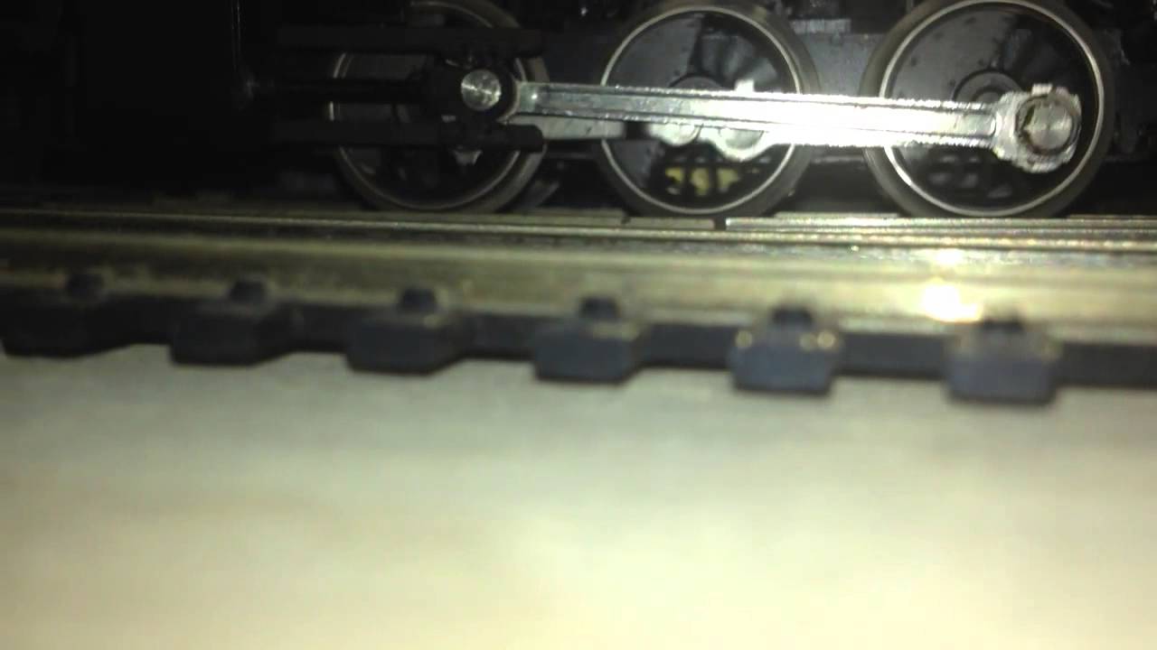 Rail wheel spin and track test - YouTube