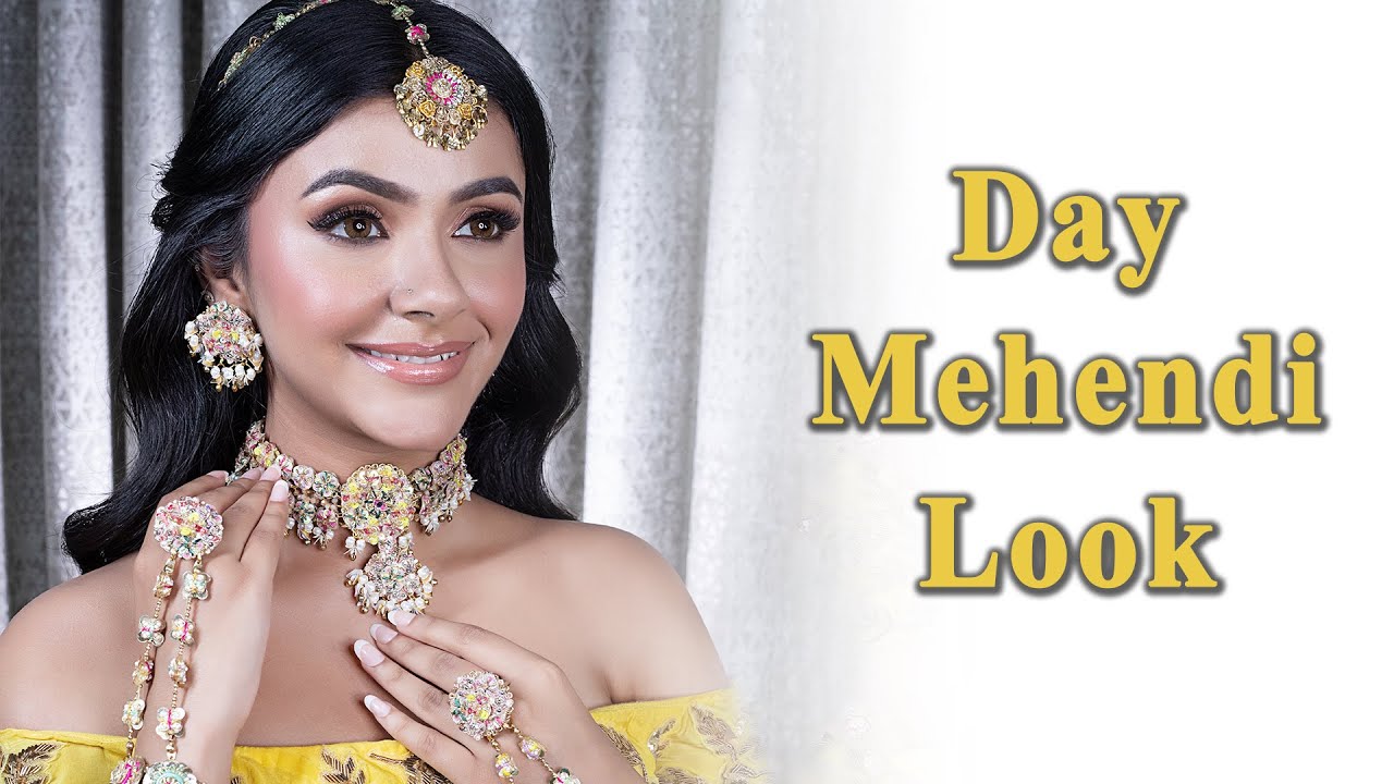 Day Mehendi look - YouTube