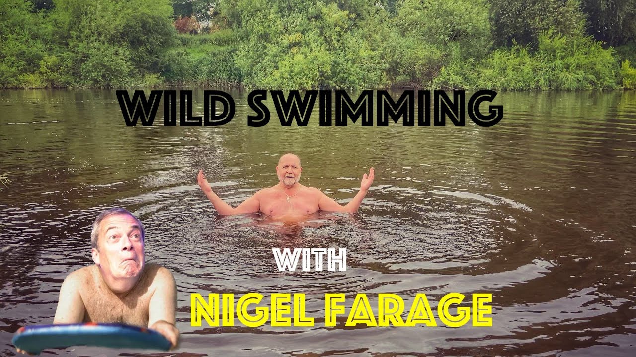 Wild Swimming in God's Baptistry with Nigel Farage. - YouTube
