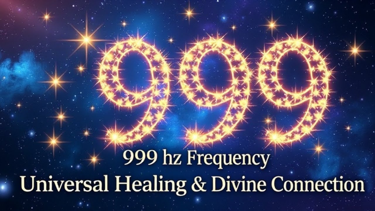 999 Hz Frequency | Universal Healing & Divine Connection | Spiritual ...