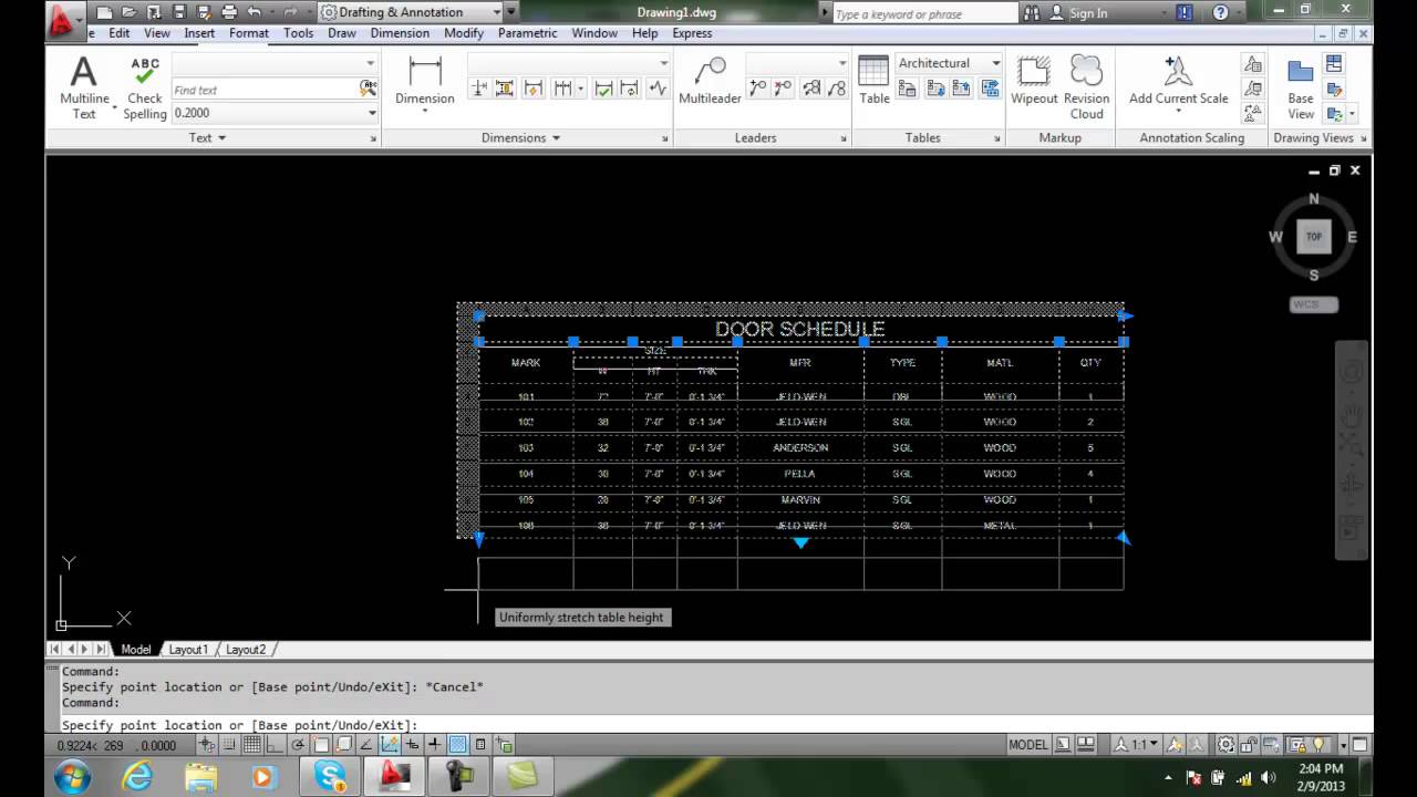 AutoCAD II 21 22 Resizing Columns And Rows YouTube autocad-ii-21-22-resizing-columns-and-rows-youtube