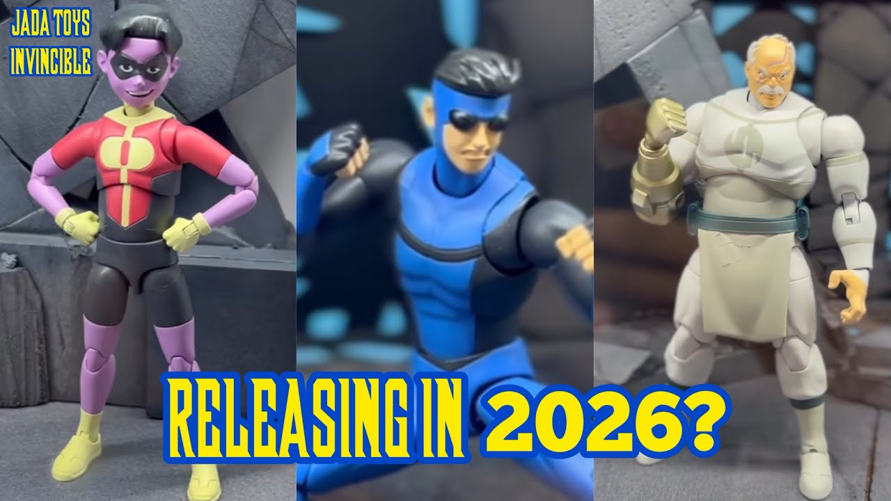 Everything You Need To Know About The JADA TOYS INVINCIBLE Line! (2026 ...