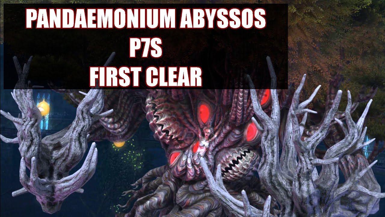 FFXIV Pandaemonium Abyssos Savage - Agdistis (P7S) First Clear - DRK ...