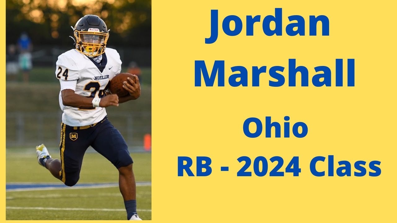 One on One with Top 2024 RB Jordan Marshall - YouTube