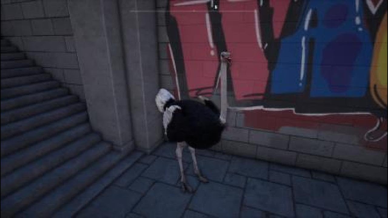 Goat simulator 3 ostrich madness Part 4 - YouTube