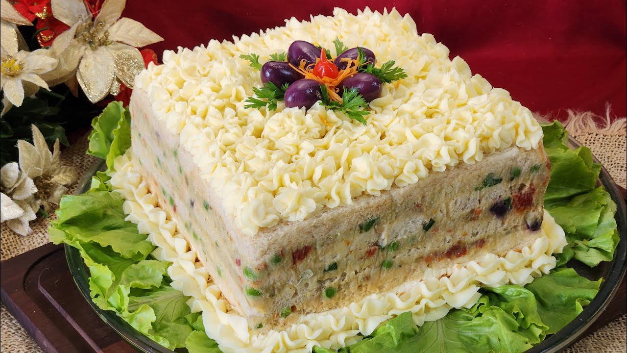 TORTA FRIA DE BACALHAU! RECEITA ESPECIAL PARA SABOREAR COM A FAMÍLIA ...