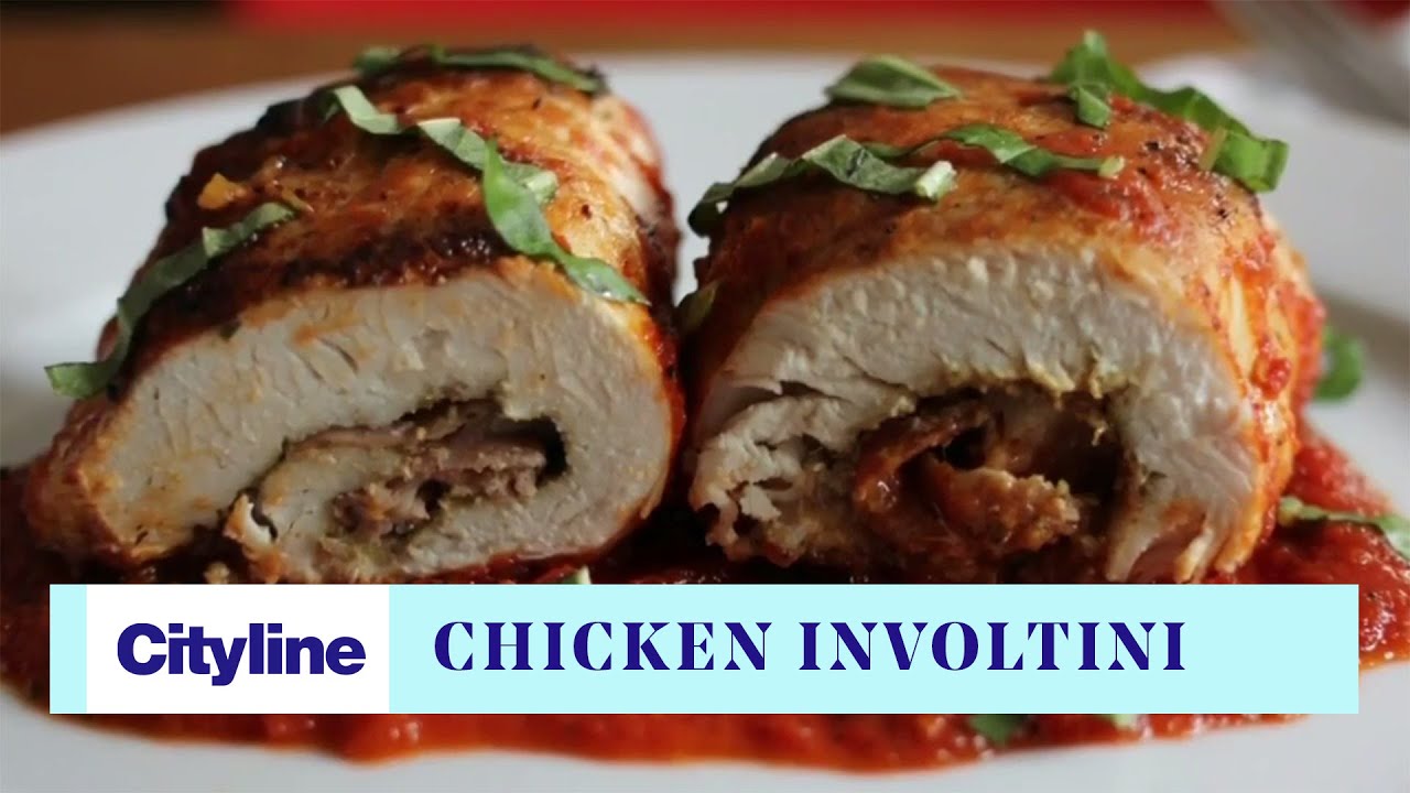 A Savoury Chicken Involtini - YouTube