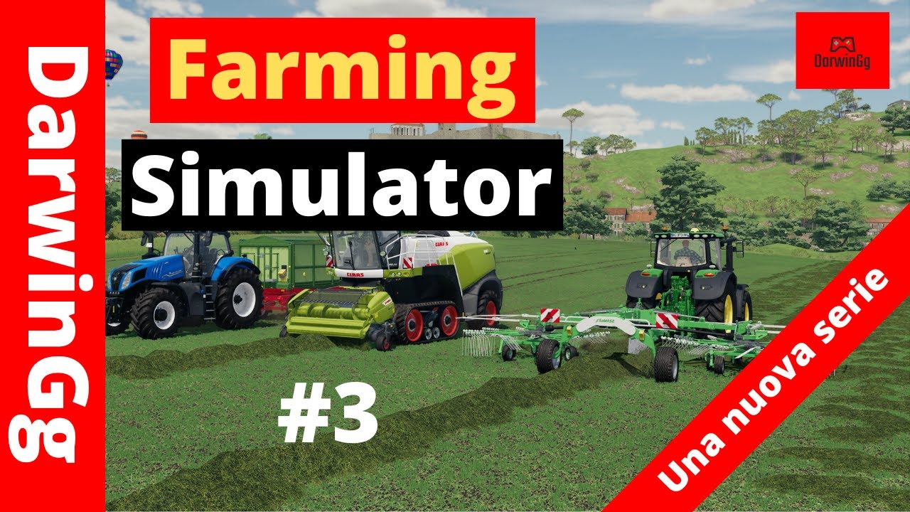 Farming Simulator Gameplay ITA #3: Il primo raccolto - YouTube