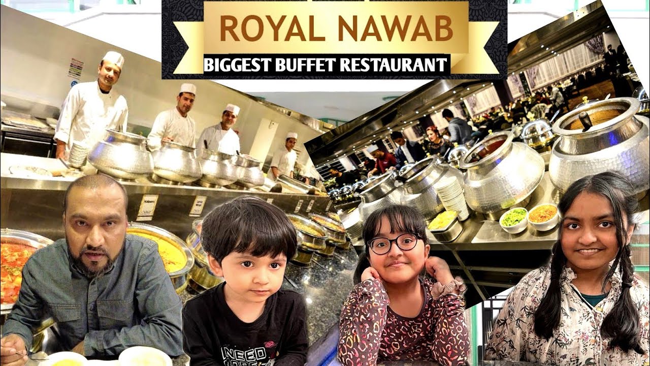 Royal Nawab Restaurant | Biggest Halal Buffet Restaurant in Uk - YouTube