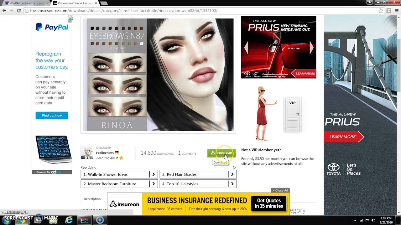 How to get Sims 4 cc - YouTube