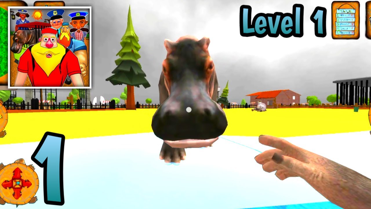 Zoo Neighbor Escape Level 1 Gameplay | Pro Gamer - YouTube