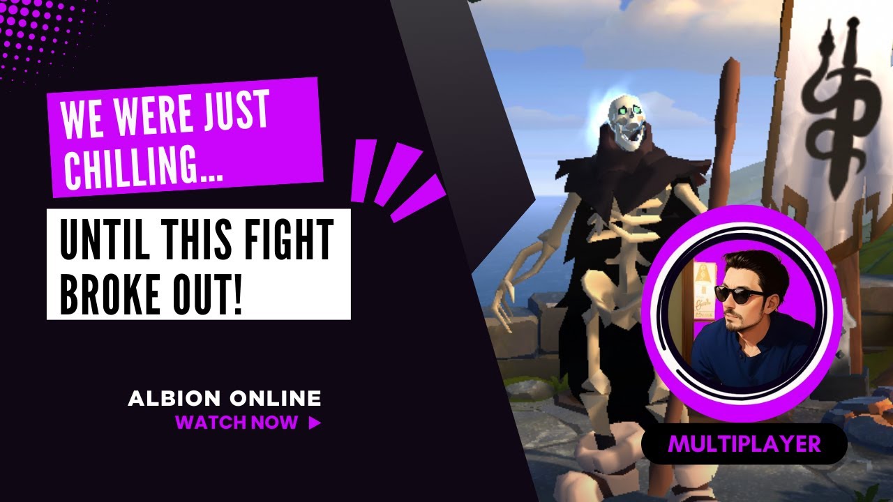 We Were Just Chilling… Until This Fight Broke Out! 🤯 | Albion online ...
