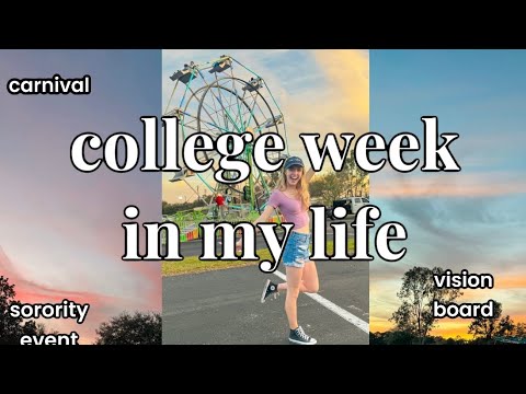 college week in my life/ university of north florida/ Reagan Kinley ...