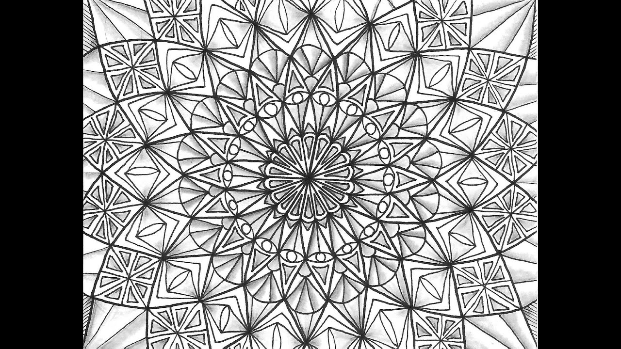 Small Shaded Mandala ║ Tiffany Lovering - YouTube