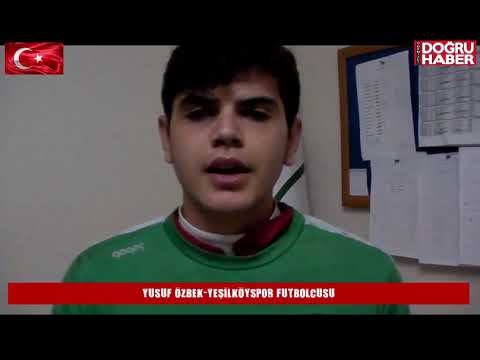 YUSUF ÖZBEK YEŞİLKÖYSPOR FUTBOLCUSU  24 ARALIK 2019