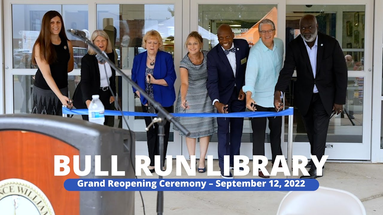 Bull Run Library Grand Reopening Ceremony YouTube bull-run-library-grand-reopening-ceremony-youtube