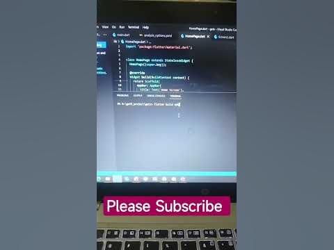 Build apk in flutter #flutter #fluttertutorials #technicalencoder - YouTube